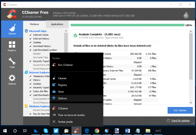 CCleaner v5.46.6652 | Mestre Jedi CCleaner v5.46.6652 | Mestre Jedi